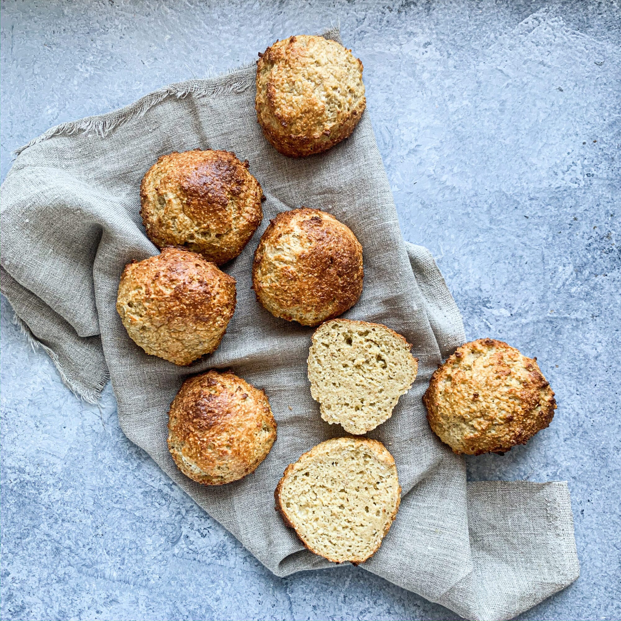 Proteinboller - De BEDSTE sunde og glutenfrie boller! - MADGLIMT.DK
